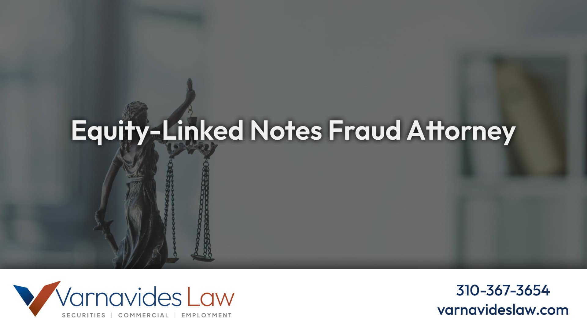 Equity-Linked Notes Fraud Attorney | Varnavides Law